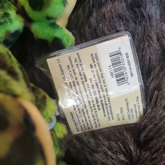 GANZ | Toys | First Generation Ganz Webkinz Retired Vintage Frog Trio ...